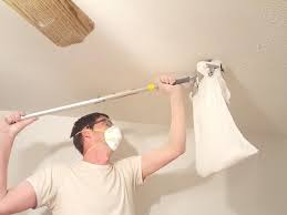 How To Remove A Popcorn Ceiling | Sky Stucco System